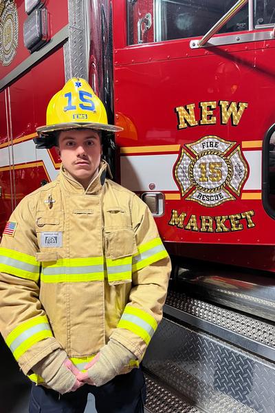 FIREFIGHTER / EMT Brady Vhla - New Market Volunteer Fire Company